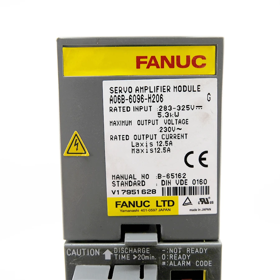 Brand New Cnc Fanuc Amplifier Device A06b-6096-h206 - Buy Cnc a06b-6096 ...