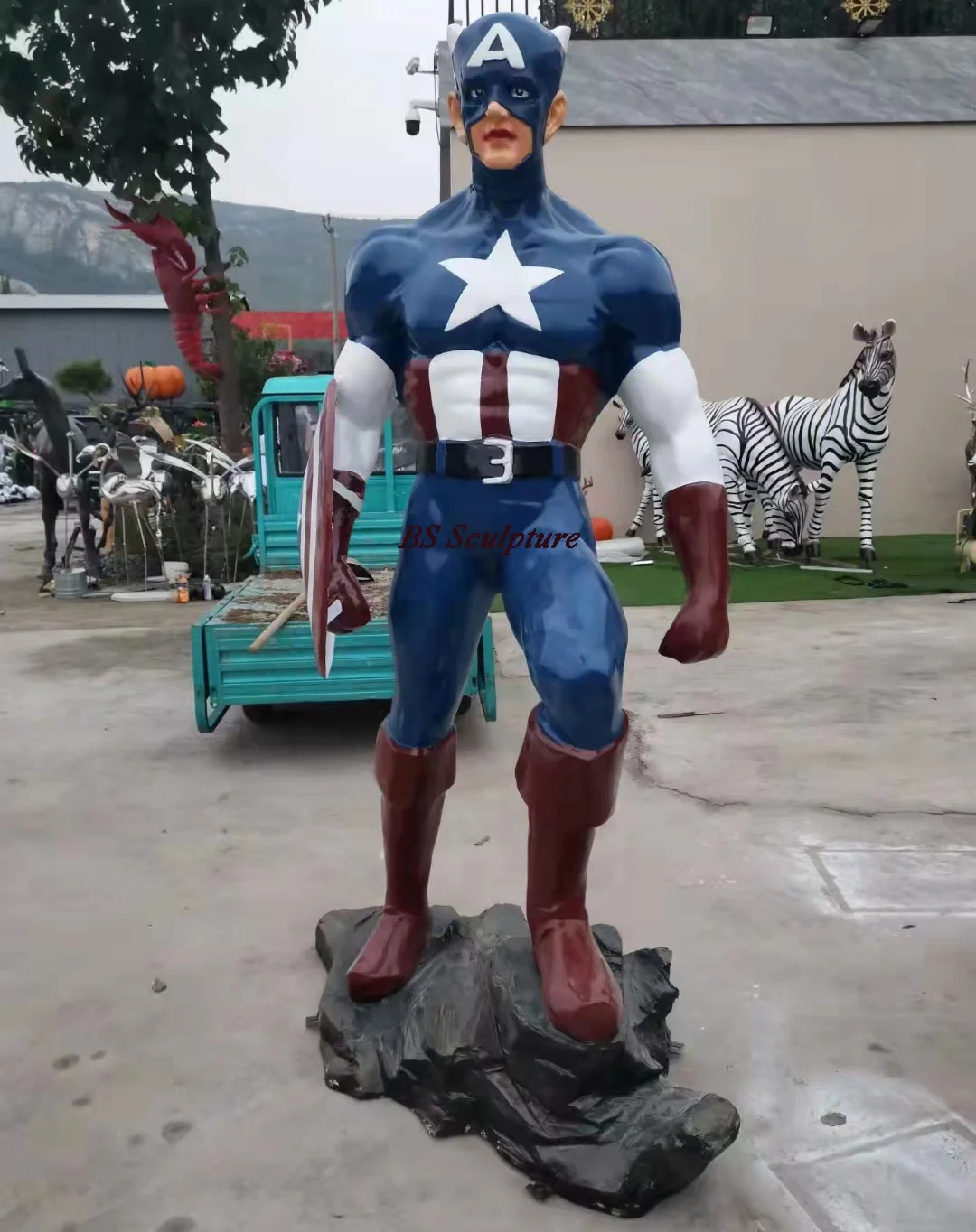 Famous Movie Hero Life Size Resin Statue Fiberglass Statue Sculpture ...
