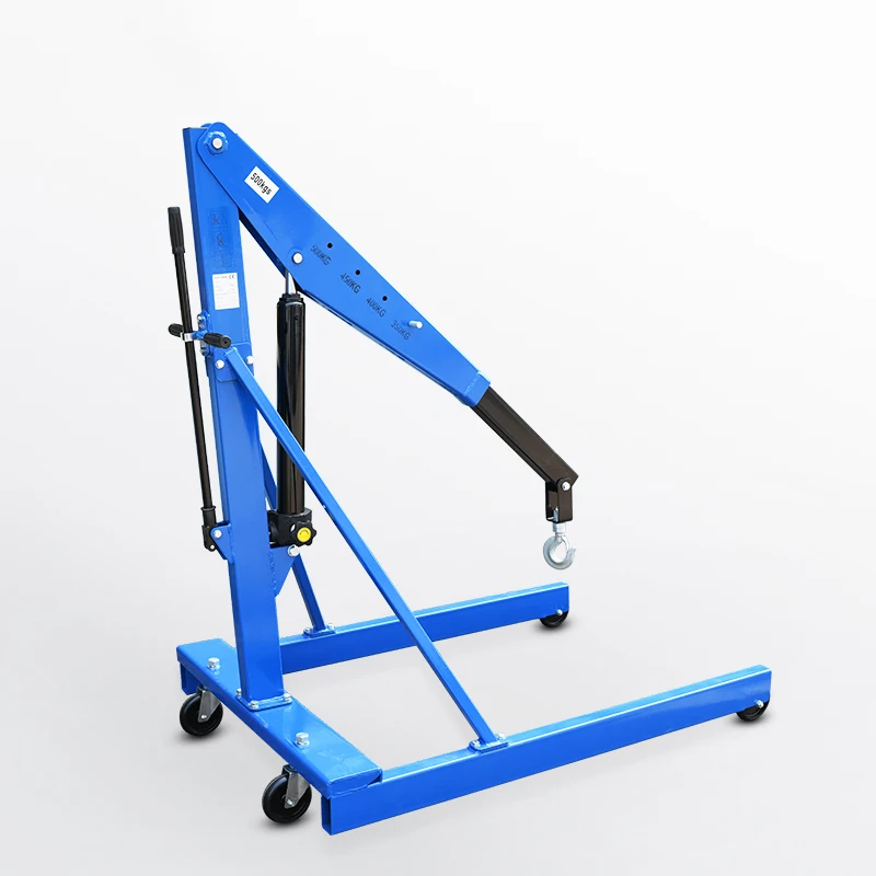 Mini Crane 1 Ton Lifting Cranes Hydraulic Single Arm Crane Sa1000 - Buy ...