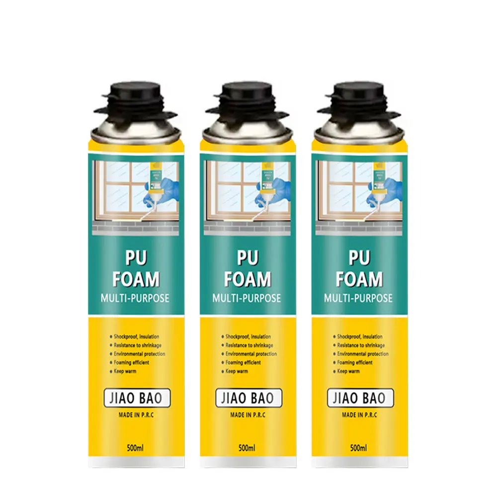Epoxy Resin Pu Polyurethane Spray Adhesive Waterproof Polyurethane Foam For Filling Gaps - Buy ...