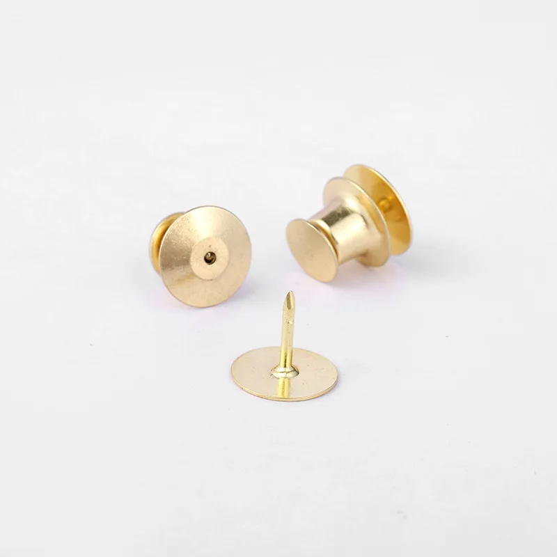 All Kinds Of Metal Or Rubber Clutch Pin Back Butterfly Locking Pin ...