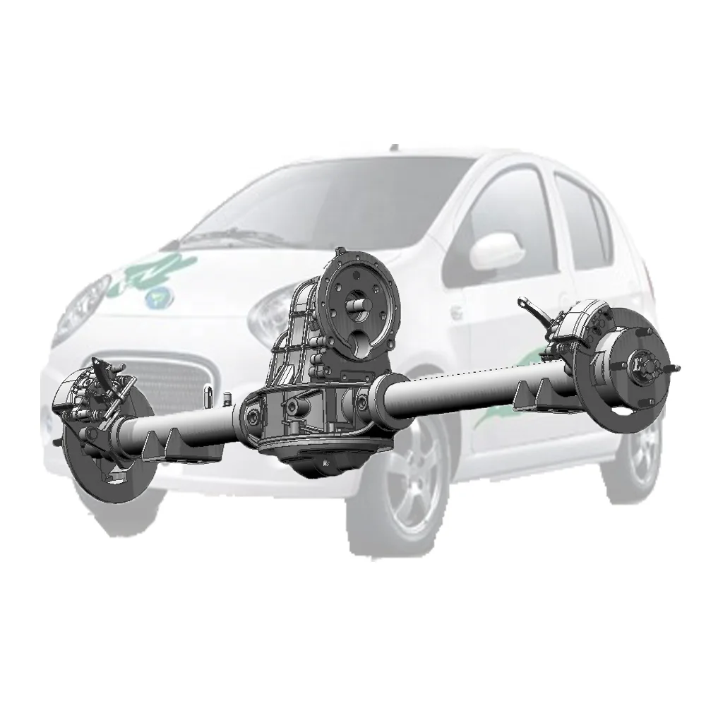 Easy to Install mechanical hub electric car rear axle motor and ...