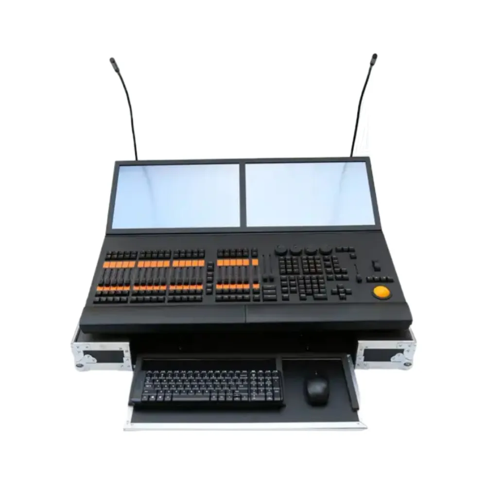 Stage Lighting Black Horse Controller Console DMX Stage Lighting ...