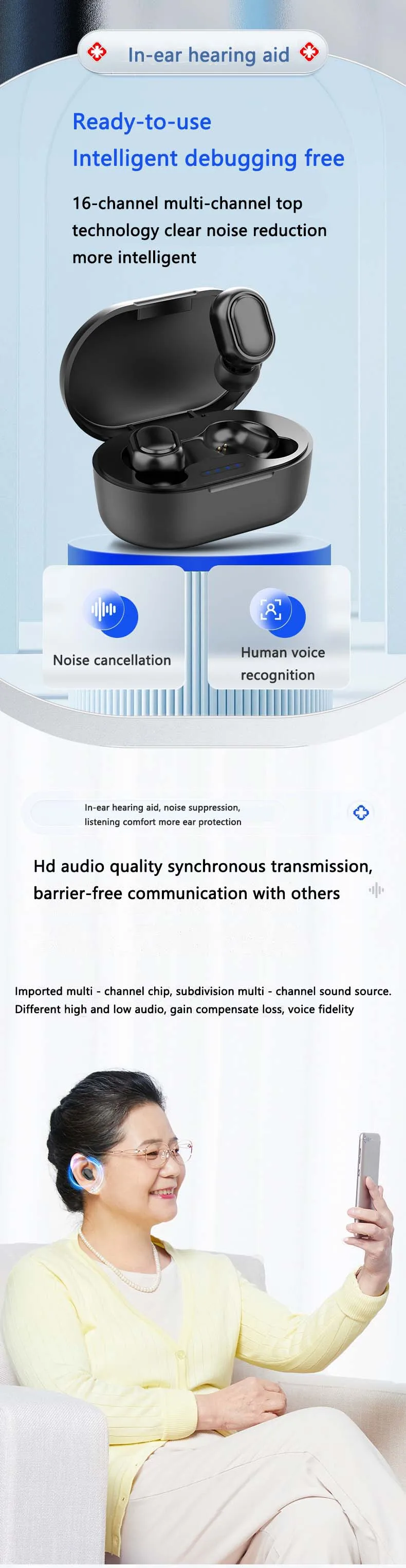 High Quality Digital Widex Oticon Cic Bit Invisible Retone Resound ...