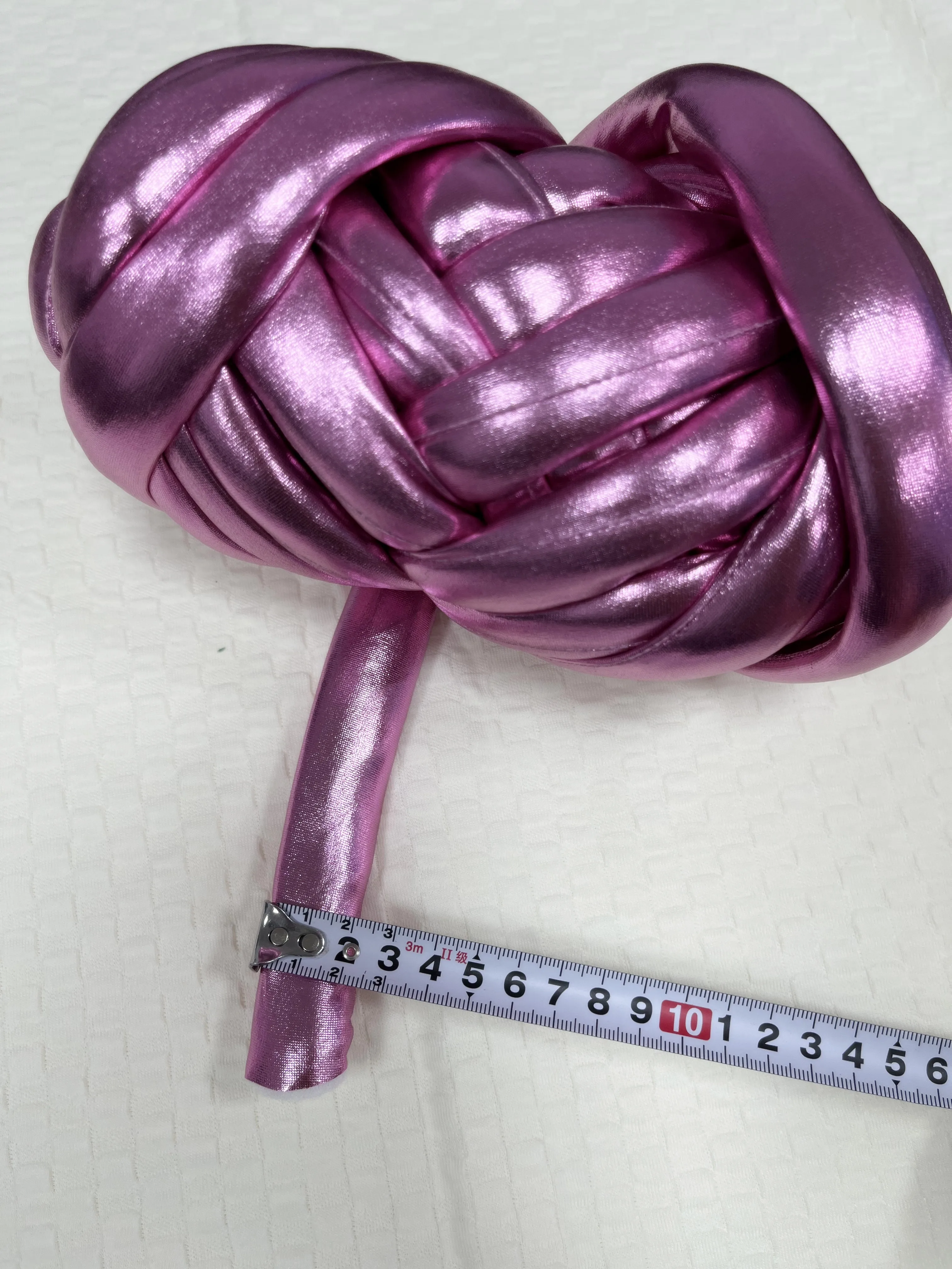 2025 Bojay New Super Soft Jumbo 250g Metallic Glossy Leather Tube Yarn ...