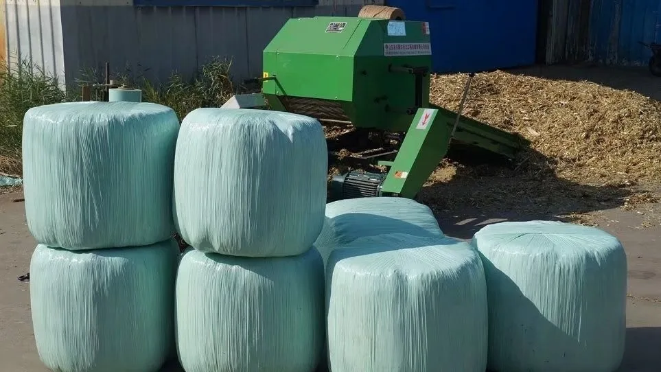 A Fully Functional Corn Silage Baler Machine Full-automatic Hay Rice ...