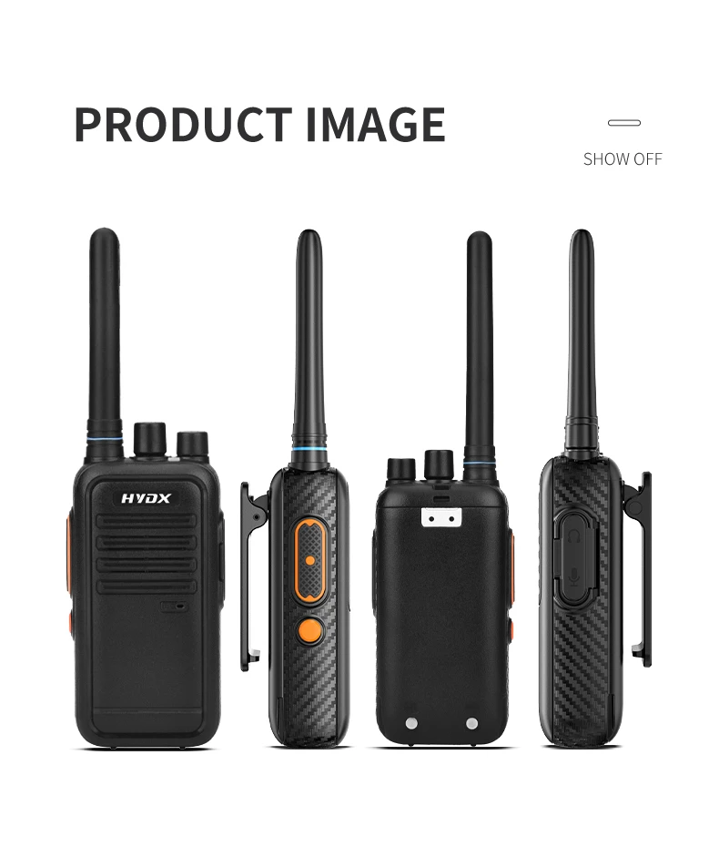 HYDX H10 PMR Radio - Long Range Walkie Talkie Transceiver