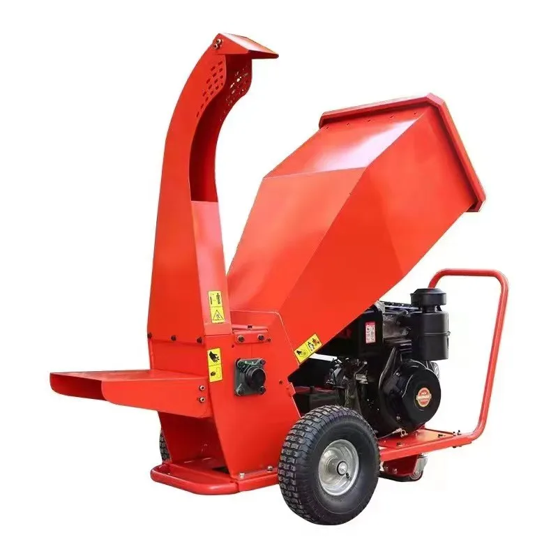 Petrol Gasoline Diesel Wood Chipper Shredder Branch Shredder Wood ...