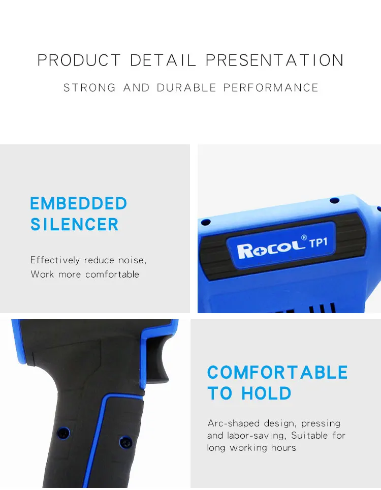 Special Offset Head Design Pneumatic Air Rivet Gun Rl-tp1 Powerful Pull ...