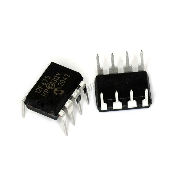 Jeking 12F675 PIC12F675-IP 8Pin Flash Based 8Bit CMOS Microcontroller ...