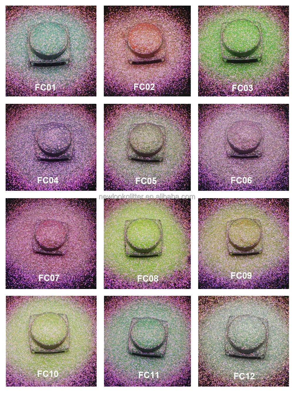 Wholesale Dream Blue High Flash Glitter Ready To Ship Embossing Powder ...