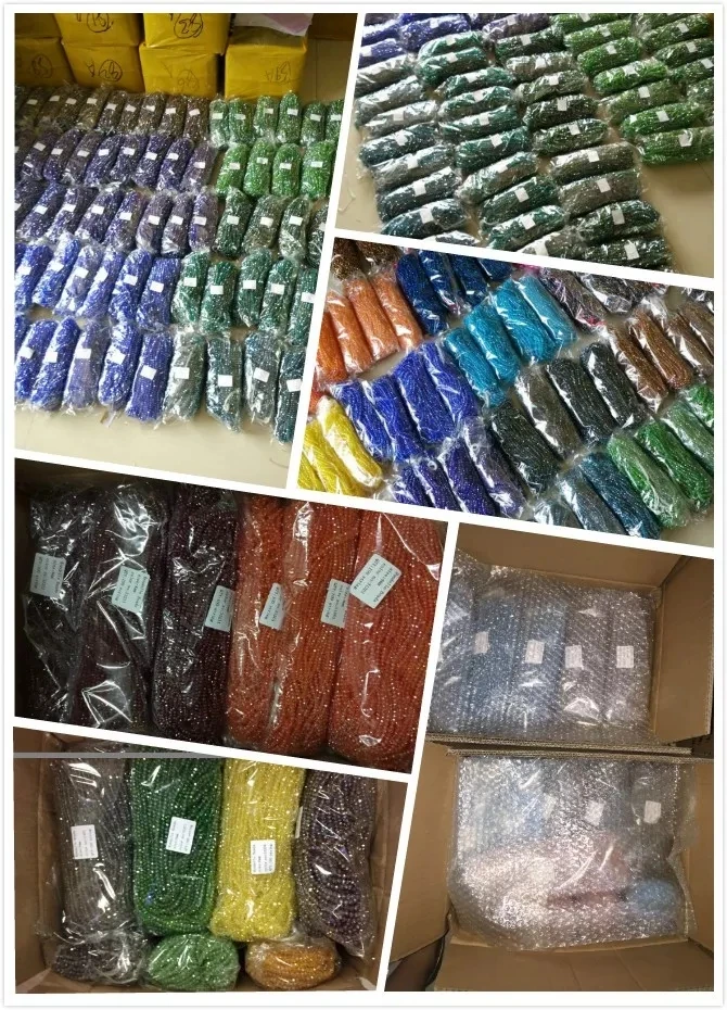 JC Crystal Beads - Customized Colors & Faceted Rondelles