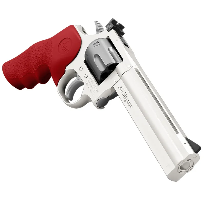 New Revolver Soft Projectile Gun Serial Alloy Pistol Mechanical Serial ...