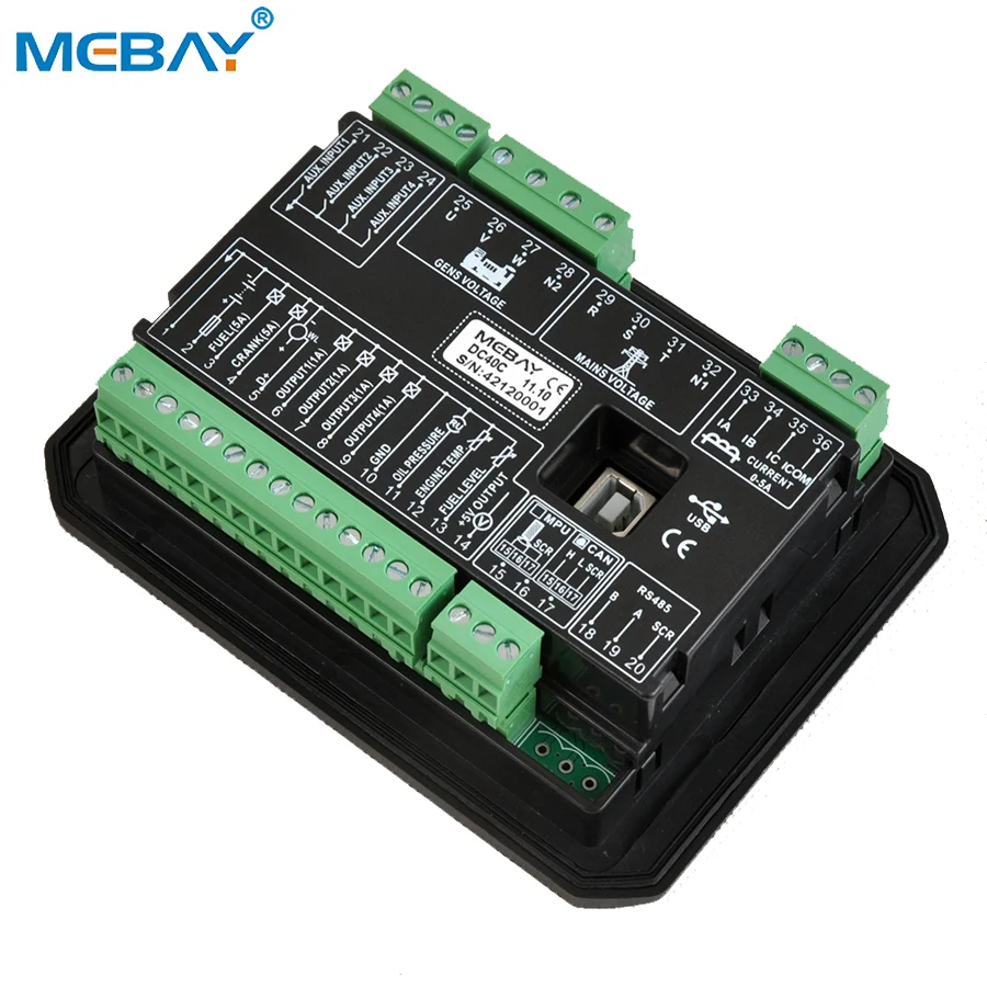 MEBAY Remote Generator Set Controllers DC40CR Generator Parts ...