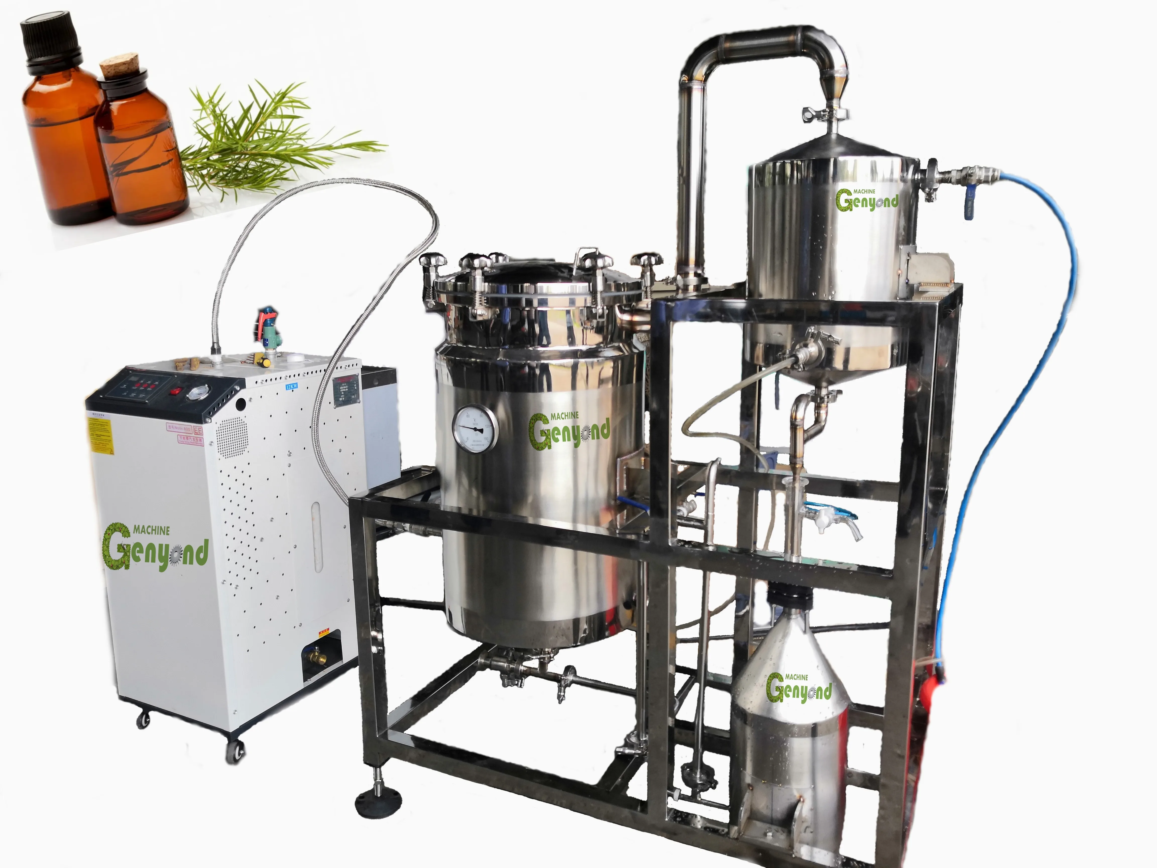 Lavender Essential Oil Distillation Machine Extraction Equipment Making ...