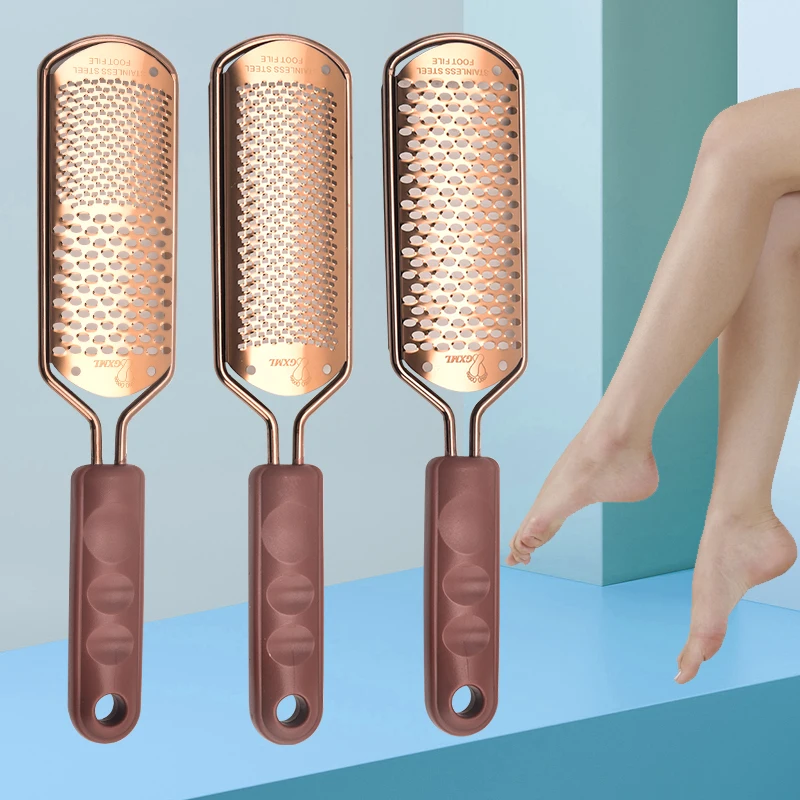 Durable Stainless Steel Foot File Hard Skin Remover & Pedicure Scraper ...