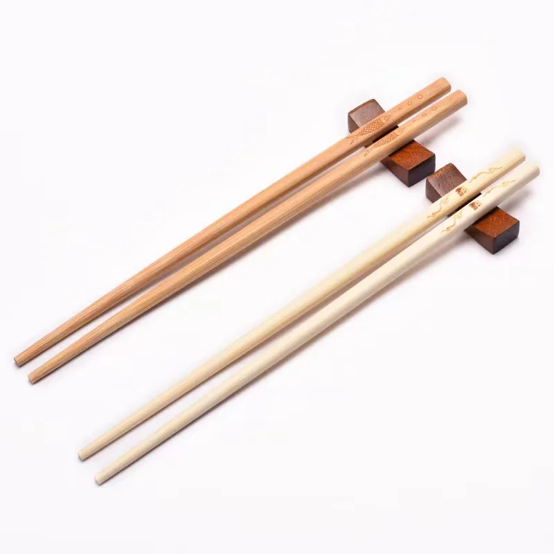 100% Chinese Natural Reusable Wooden Bamboo Chopsticks