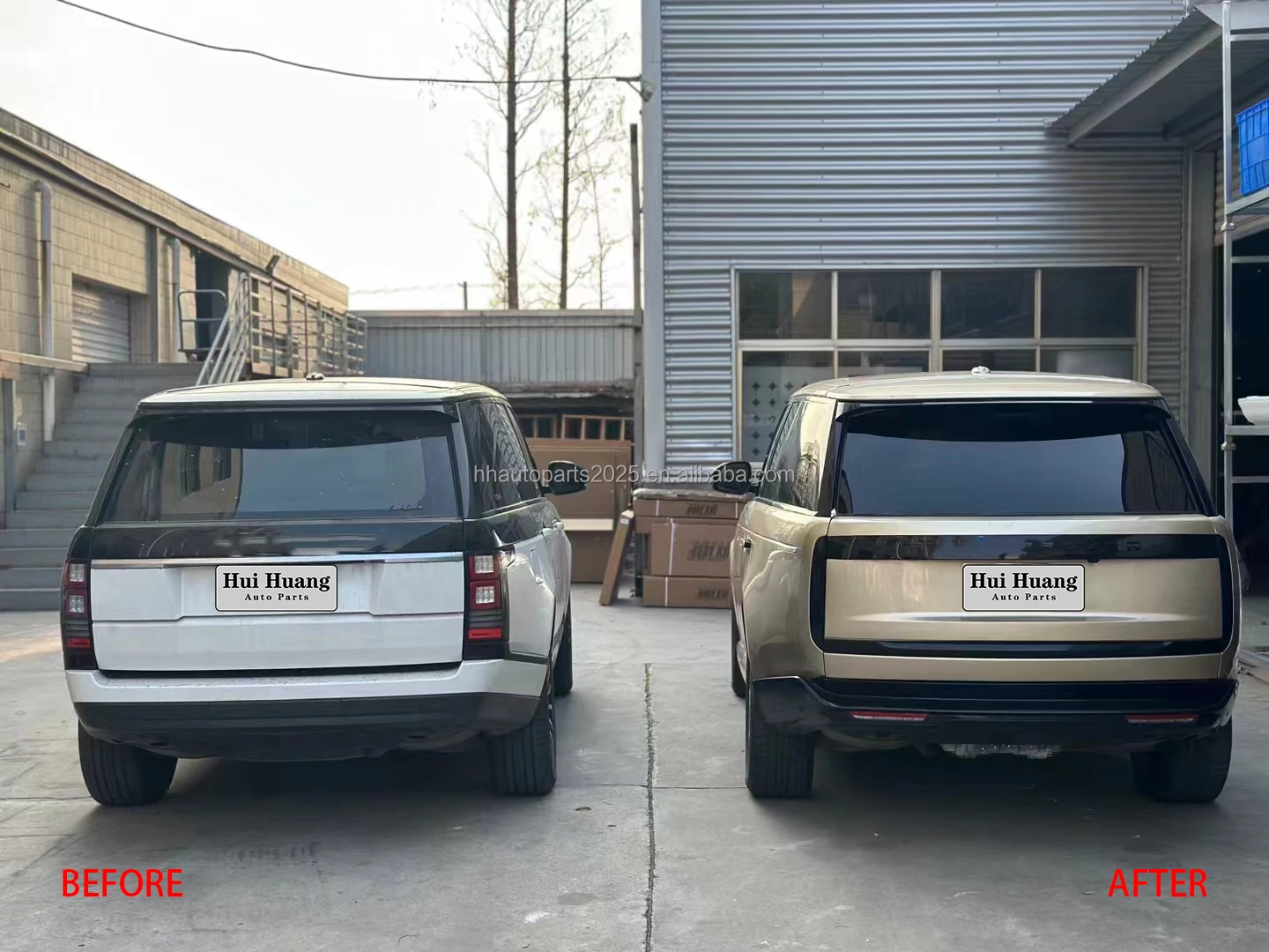 Facelift Refit Body Kit for Land Rover Range Rover L405 Vogue 2013 2014 ...