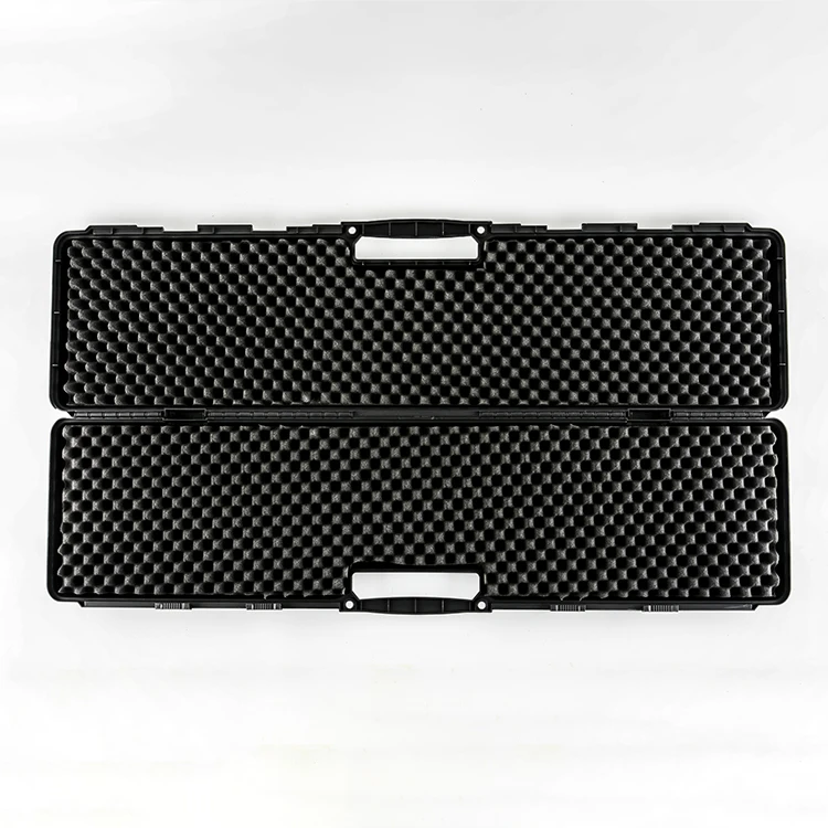 GLARY Stackable Tactical Gun Case Box with Foam - Safe & Portable