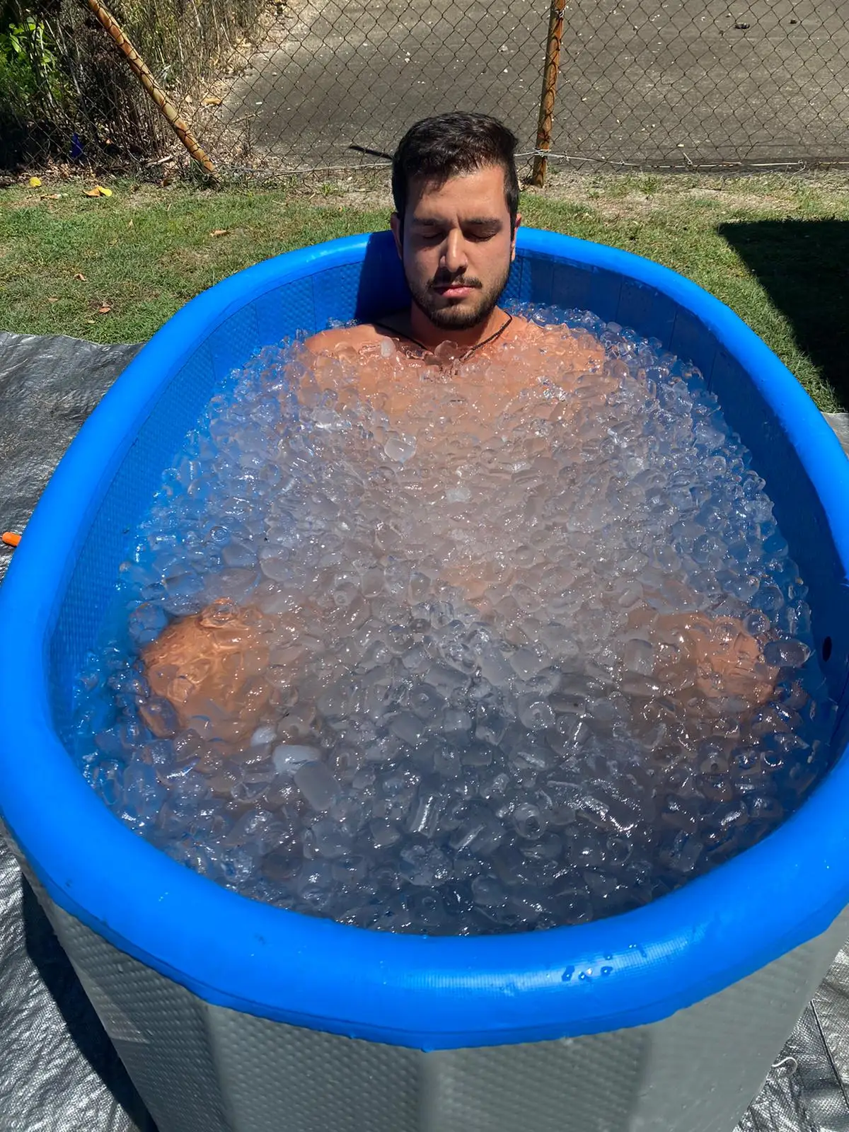 Oho Portable Black Ice Plunge Tub Cold Recovery Pod With Pump - Buy ...