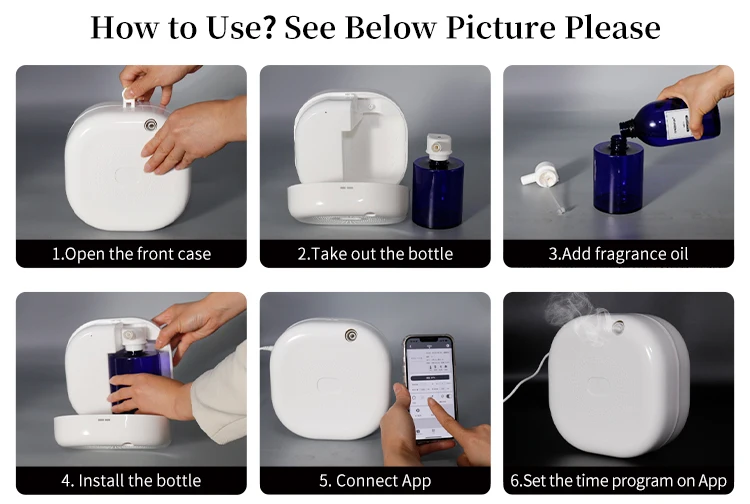 Smart Scent Air Machine Essential Oil Diffuser Aroma Oil Essential ...