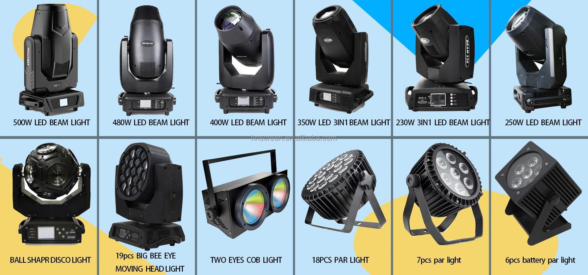 DMX 8+8 Segment Strobe RGB LED for Stage DJ Disco Party