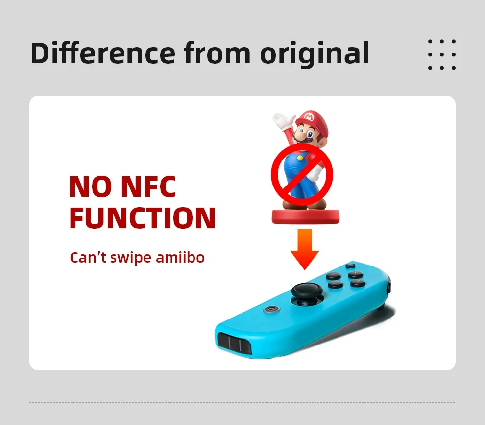 Sn01 Wireless Controller Joystick Switch Joy Pad Joy Con Joy Cons ...