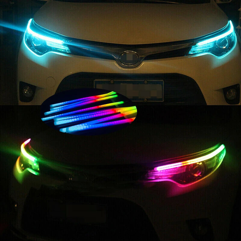 Sequential Strip Light Led Car Angel Eye Headlight Strip Lights Led ...