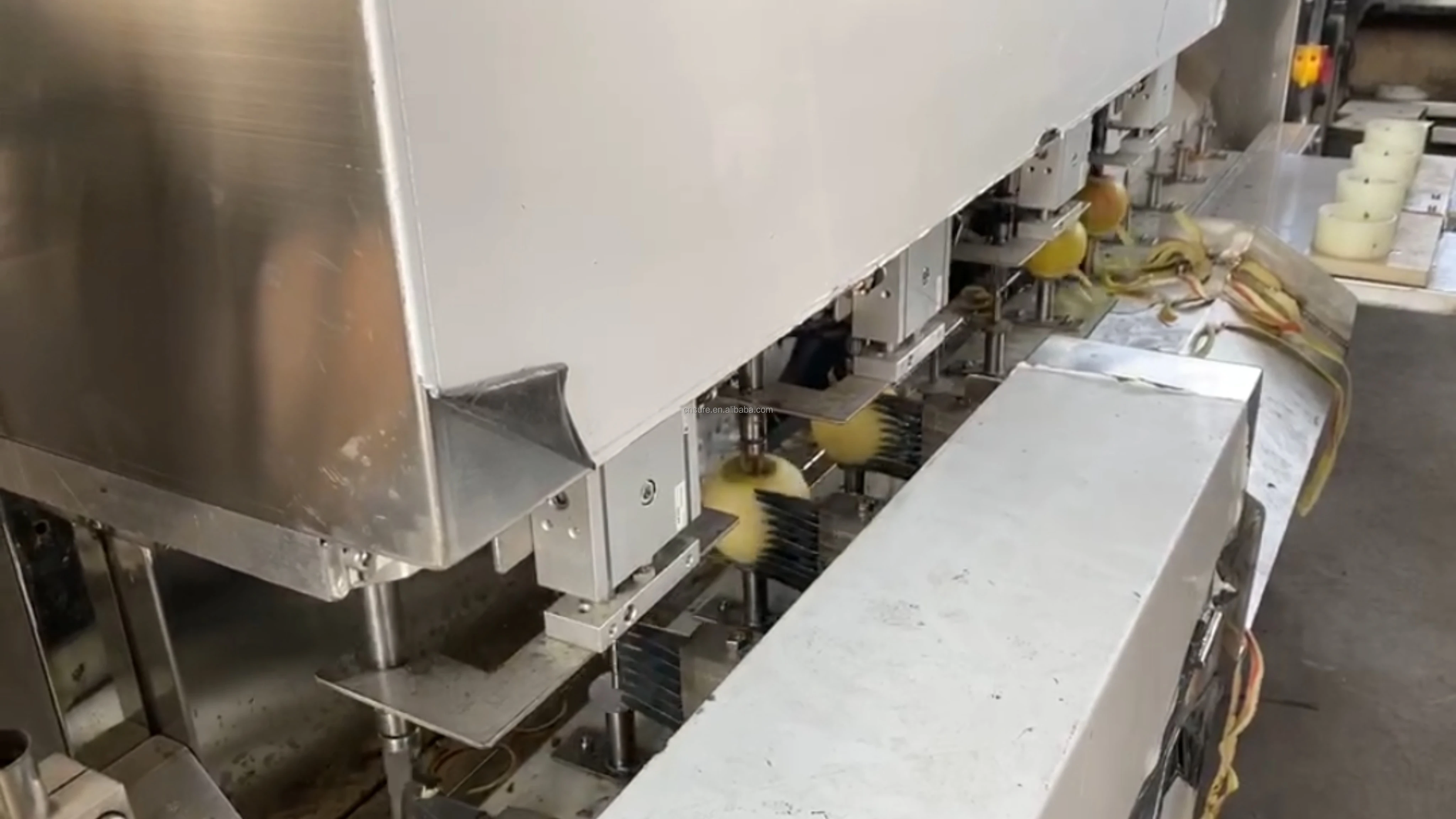 High Efficiency Apple Pear Core Remover Machine / Automatic Industrial ...