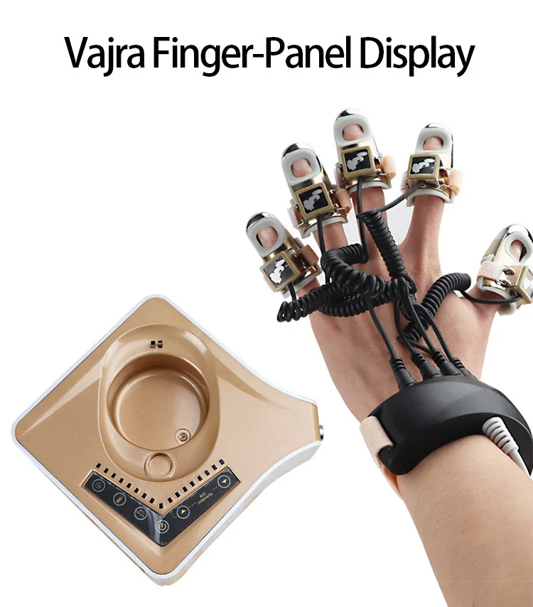 Pro Portable Energy Golden Finger Microcurrent Beauty Machine Face ...