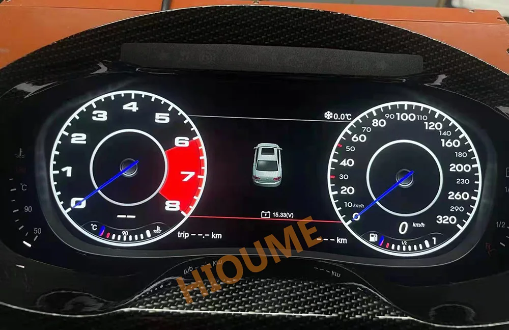 Digital Dashboard Panel Virtual Instrument Cluster Cockpit Lcd ...