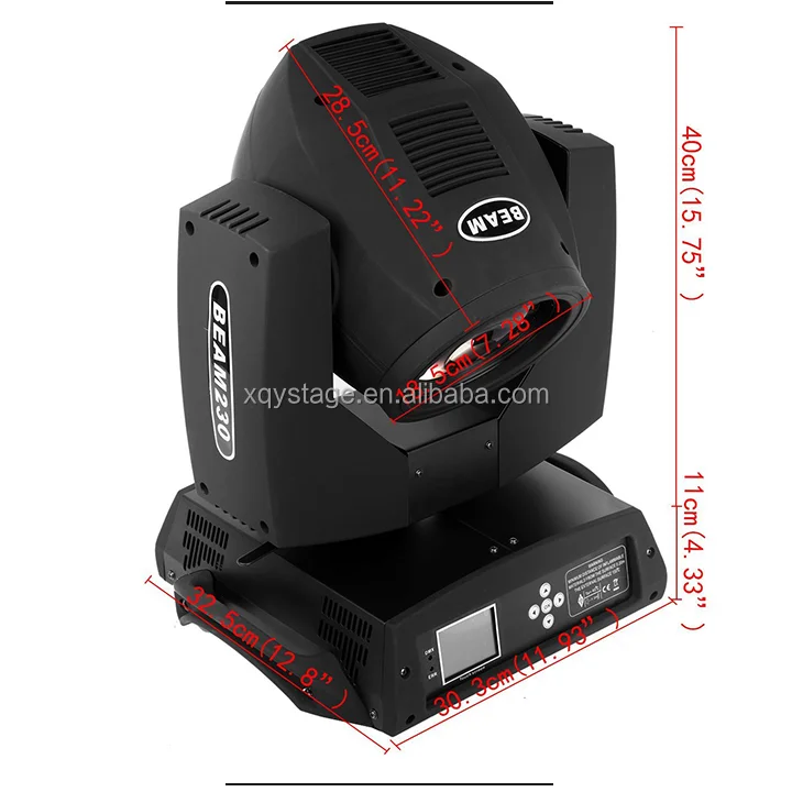 230W Sharpy Moving Light - Versatile and Powerful Illumination