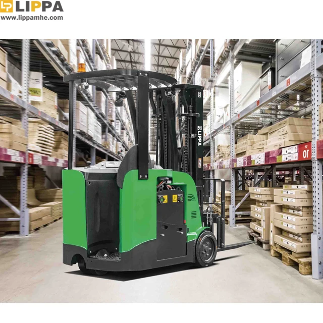 3-wheel Stand-up Counterbalanced Lift Truck With Lithium-ion Electric ...