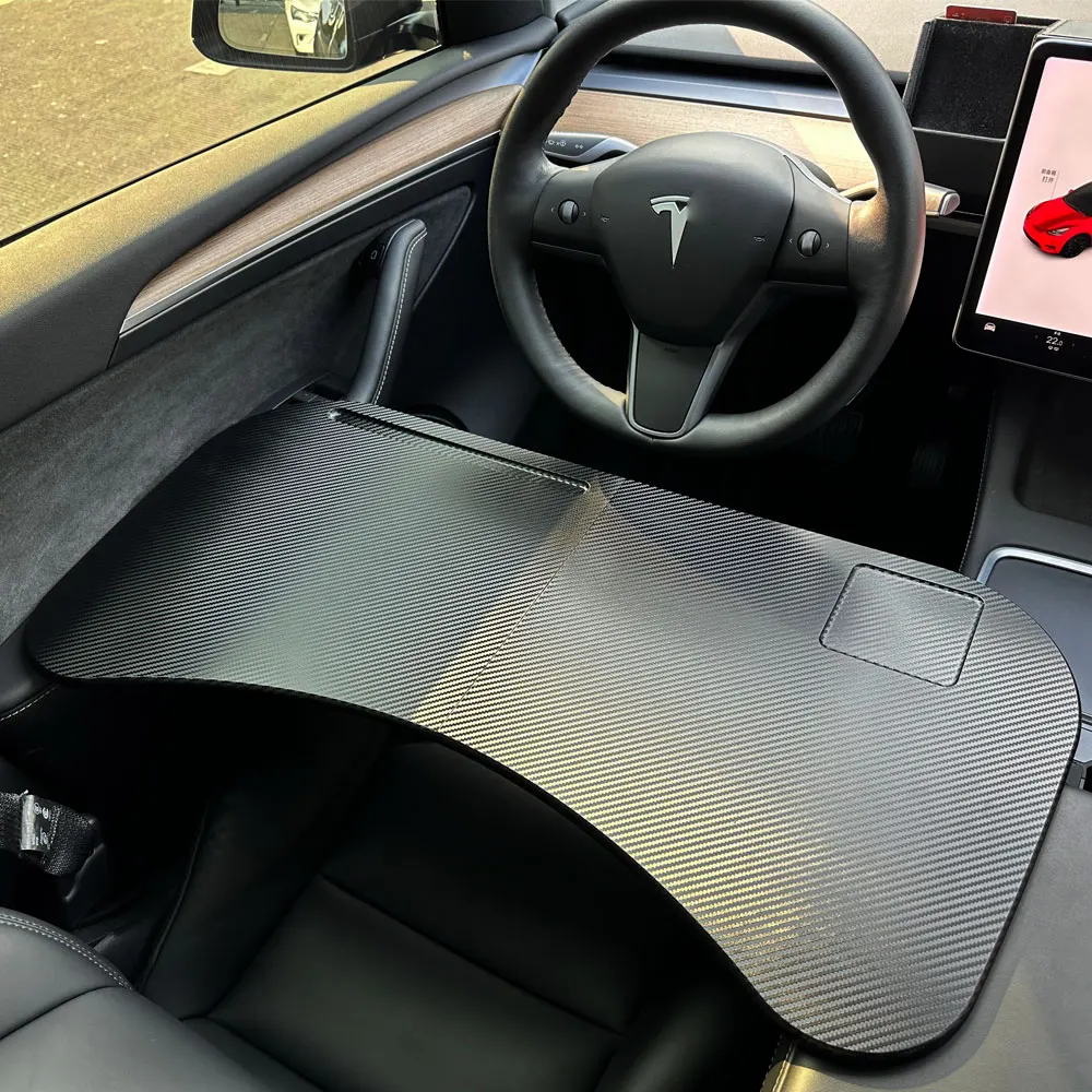 Foldable Tray for Tesla Model 3 Model Y - Perfect for Laptops