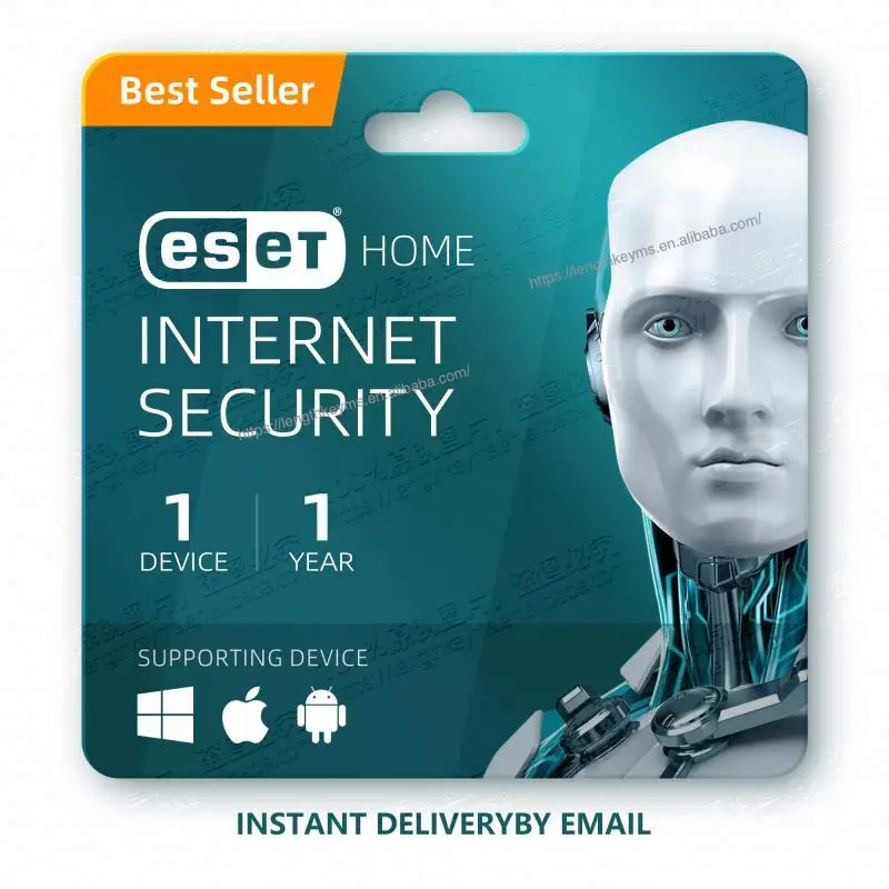 24/7 Online Genuine License Eset Internet Security Key 1 Device 1 Year ...