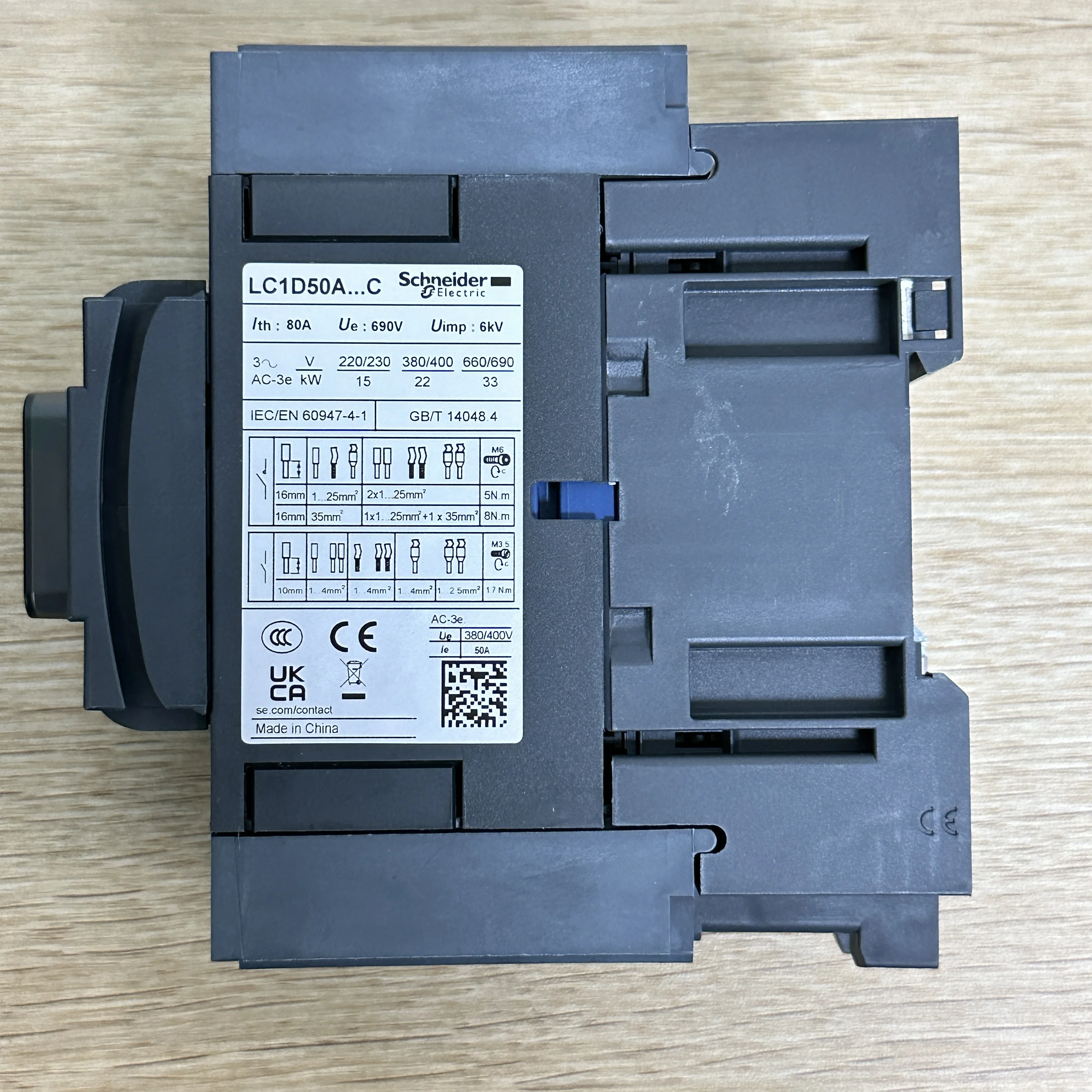 Schneider-s Tesys Ac Contactor Lc1d50ae7c 48v - Buy Schneiders ...