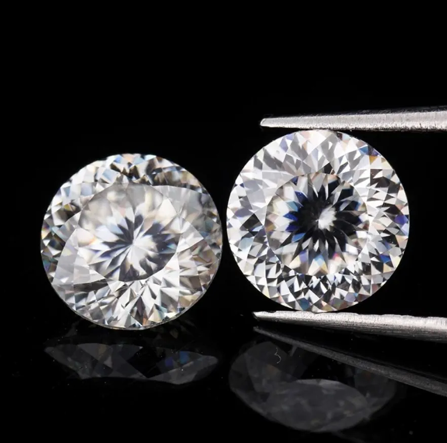 Custom Special Sirius Star Cut Hpht Lab Diamond 90 Facets Round Shape ...