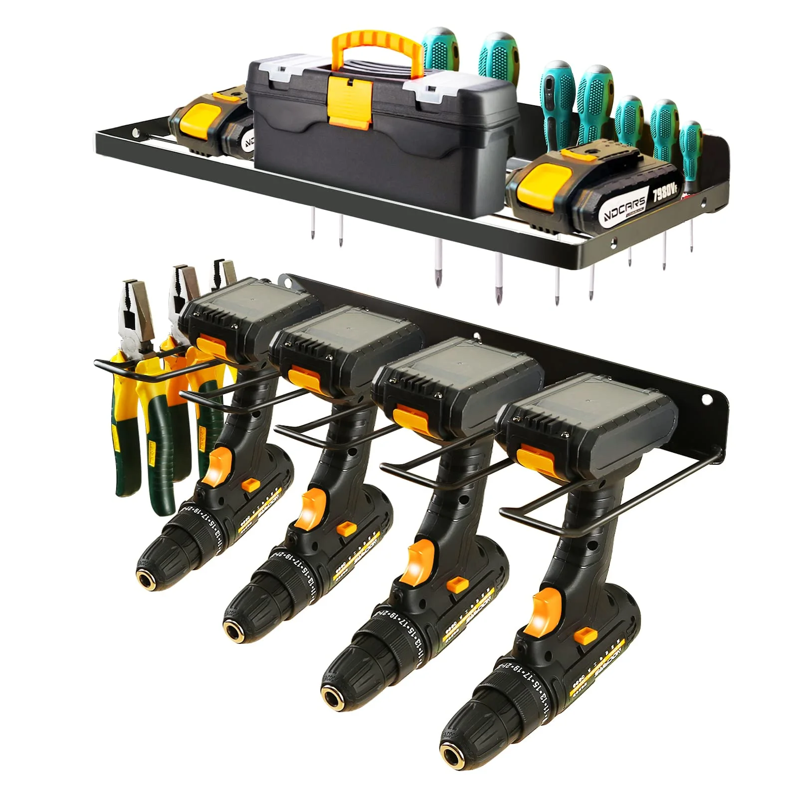 Power Tool Organizer,Garage Tool Organizers And Storage Drill Holder ...