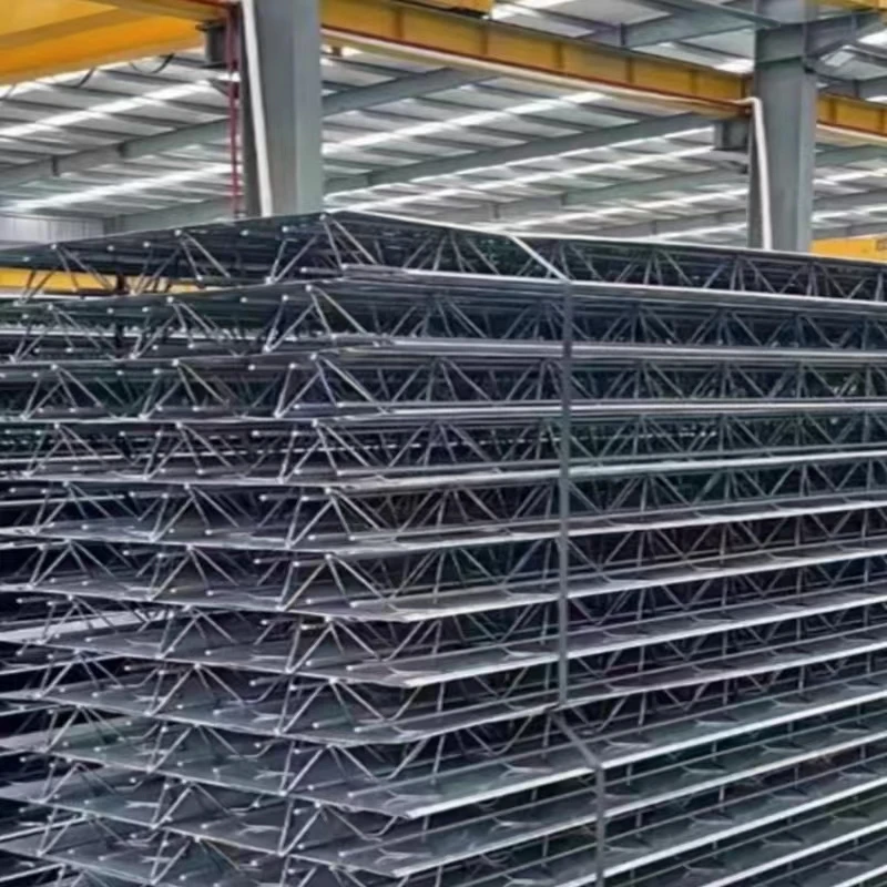 Assembly Welding Construction Steel Structure Board Steel-bars Truss ...