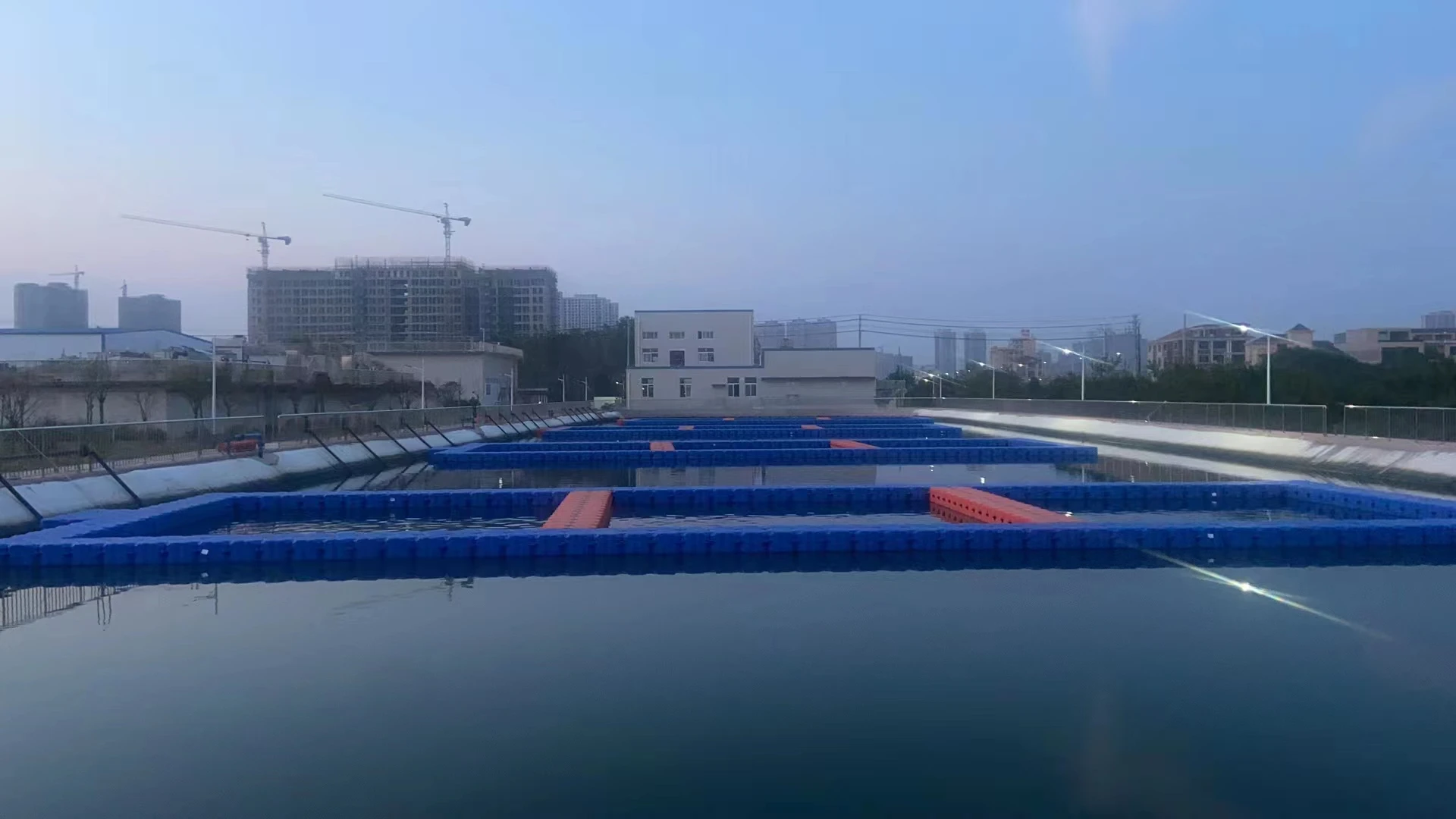 Floating Platform For Fishing Modular Pontoon Fish Cage Fish Farm ...