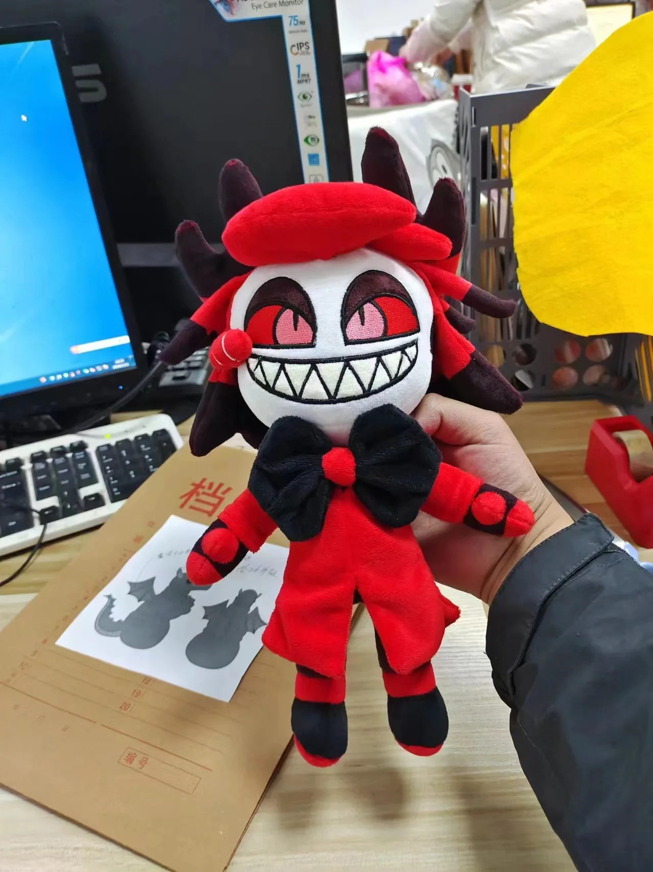 Cartoon The Amazing Digital Circus Plush Toys Alastor Plush Doll ...
