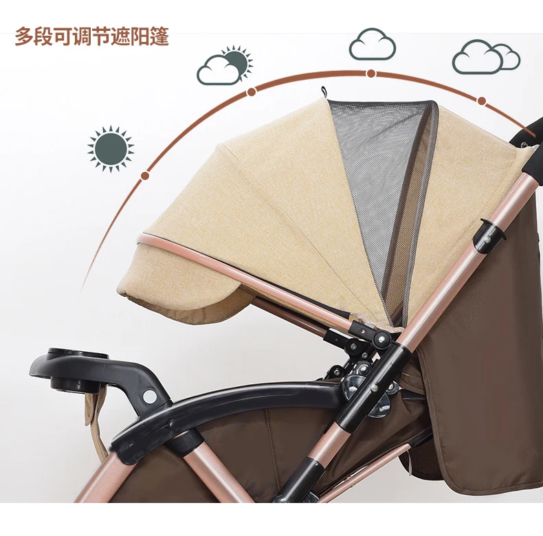 Luxury Folding Baby Multi-functional Stroller Baby Factory Price Baby ...