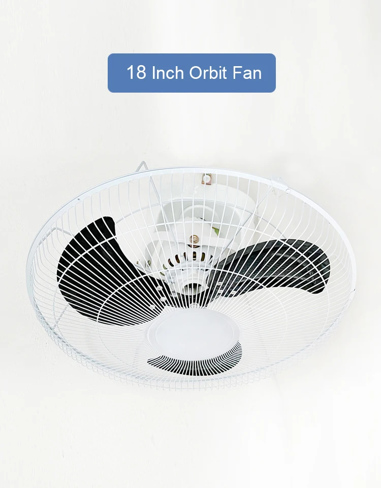 18" Orbit Fan - Efficient 360 Degree Oscillating Cooling