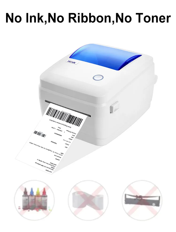 Label Maker Shipping Label Printer 4x6 Thermal Label Printer No Ribbon ...
