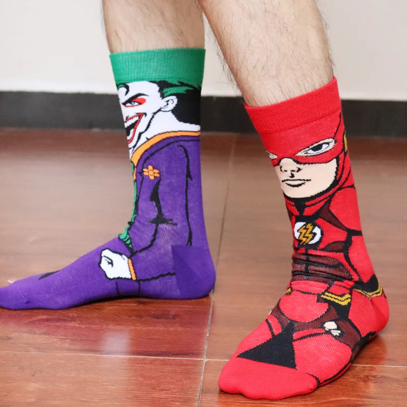Quentin Super Hero Mario Socks Marvel Anime Character Comic Socks ...