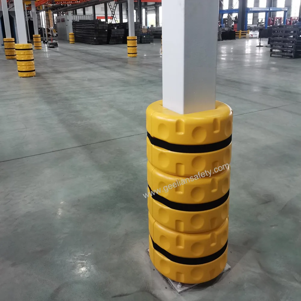 Reflective Safety Protector for Pallet Racking Uprights