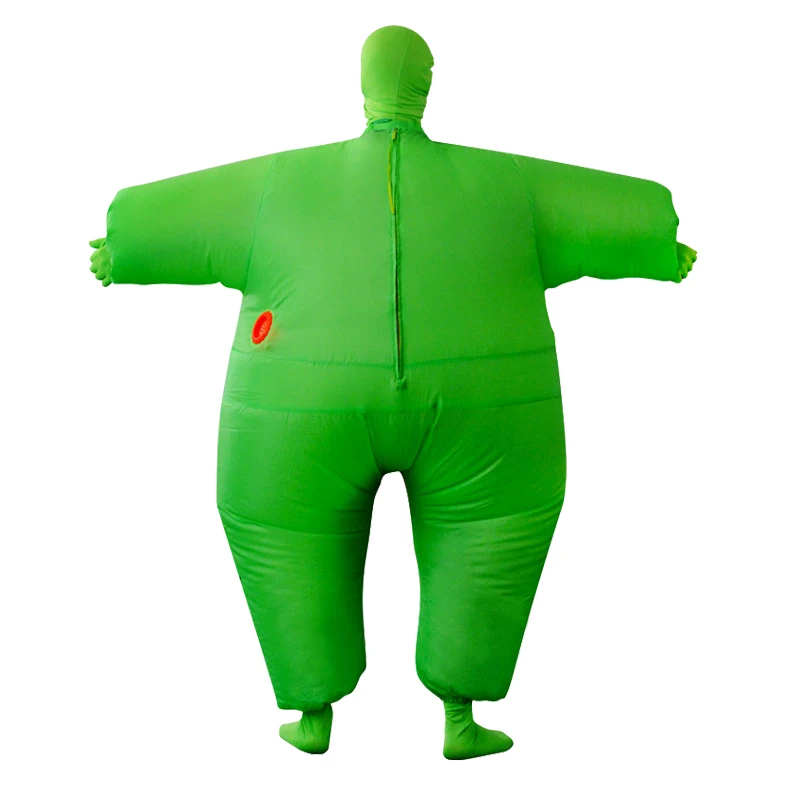 Inflatable Full Body Fat Suit Adult Funny Solid Color Blow-up Costume ...