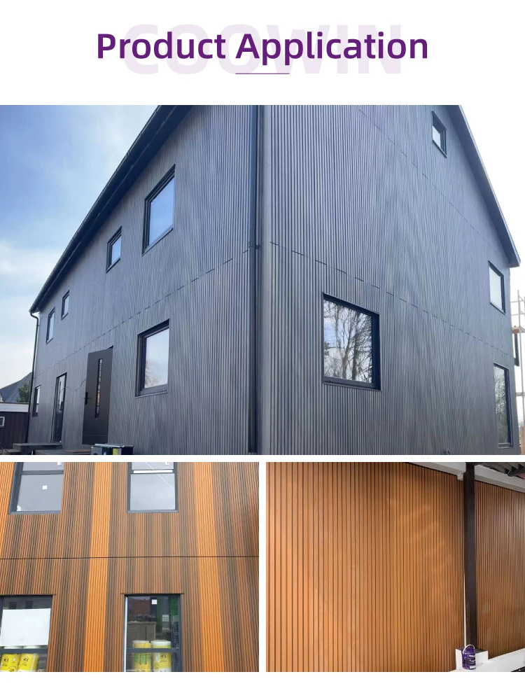 WPC Fluted Wall Panels - Durable, Eco-Friendly Outdoor Cladding