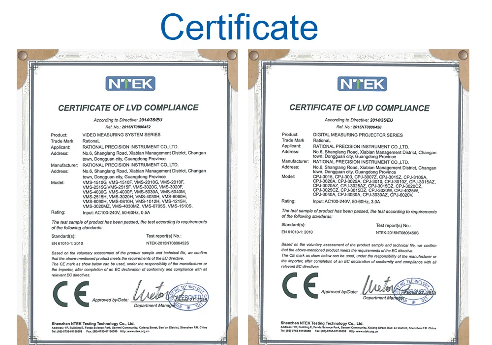 Rational VMS-3020G Optical Visual Measuring Machine for 2D/2.5D ...