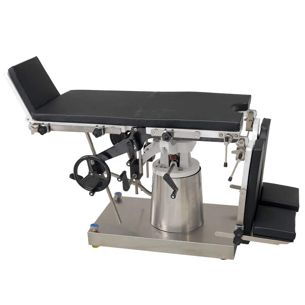 Hospital Equipment Mechanical Hydraulic Operating Table Manual Surgical ...